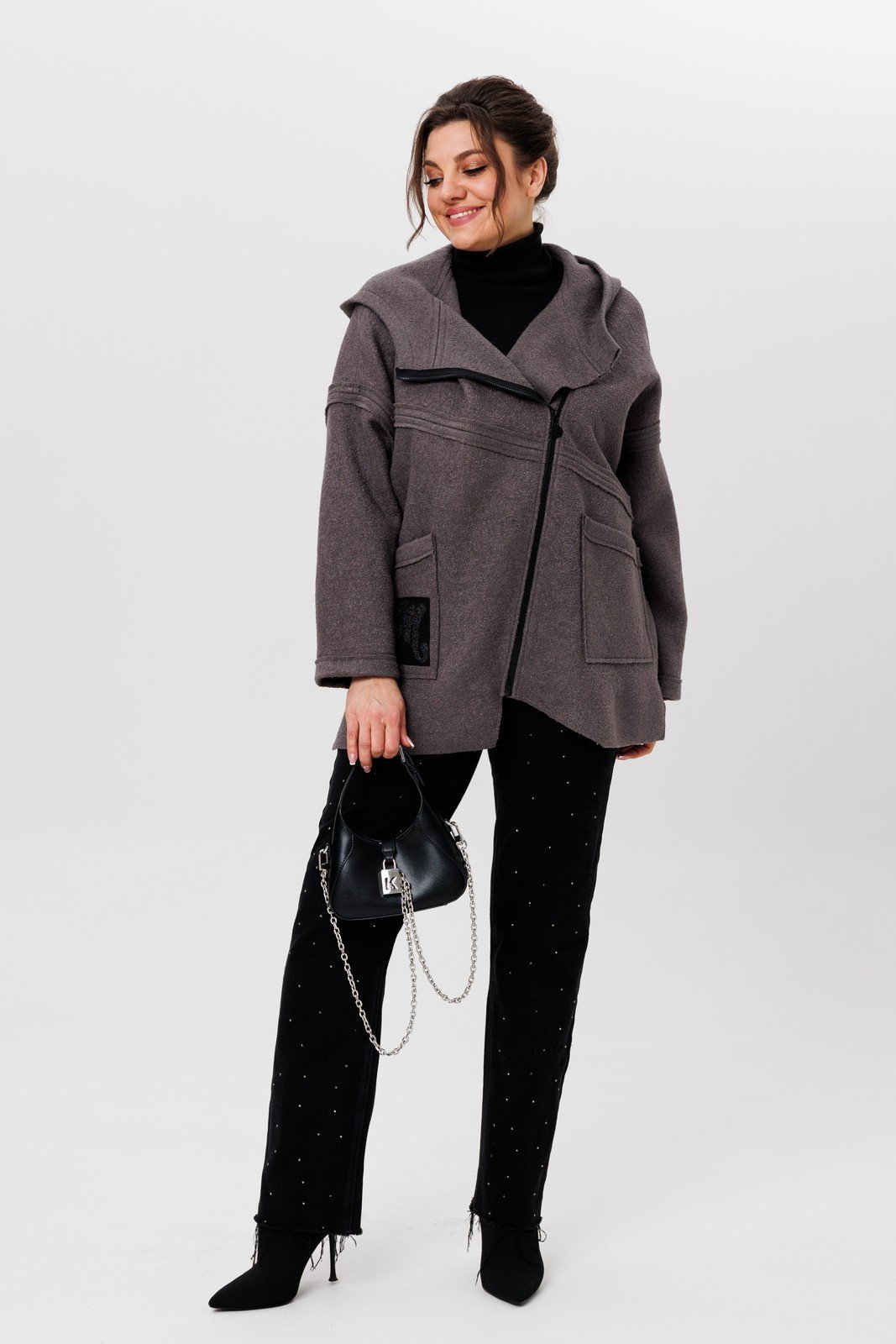 Полупальто 360-1 капучино Michel Chic купить в интернет магазине | в наличии